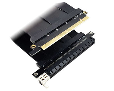 PCIE3X16GF-SL | PCIe Slot Riser Cable | PCI Express x16 Gen 3 (gold ...