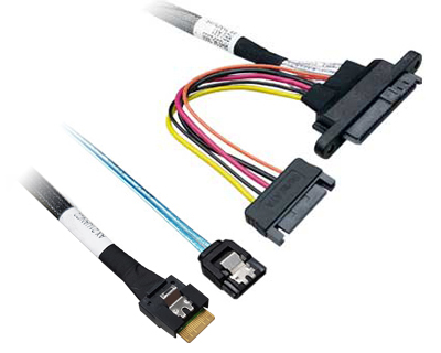 CB-S0064 | PCIe Gen 5 | U.2 Plug (SFF-8639 68P) + Power to SlimSAS 4i ...