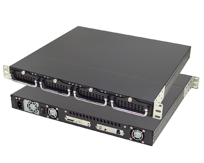 USB 3.0 & eSATA to Quad SATA RAID Storage Enclosure | 4 bay | 1UR54-ESU301