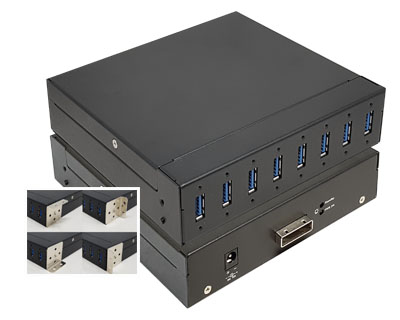 U3X4-EP4XG322E | Quad Channel 8-port (2-port x 4) USB 3.2 Gen 1x1 ...