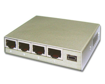 IEEE 1394b FireWire 800 to four UTP5 HUB - Ti TSB41BA3 and TSB17BA1 ...