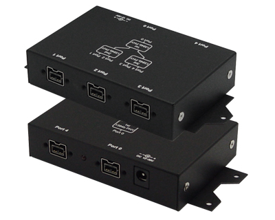 FireWire HUB | 5 port IEEE 1394b FireWire 800 HUB | 1394R-B5