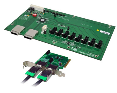 EPCIED4XE1X80 KIT | PCIe Expansion | PCI Express to PCI Express ...