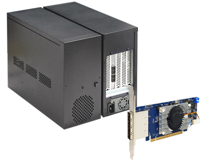 ED01-4A-P1HC1 | External PCIe x16 Gen 4 to three PCIe x4&x8 Slots ...