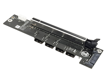 IPCIE16XD11 | PCIe 4.0 Expansion | SFF-8654 x4 to PCIe x16 Slot ...
