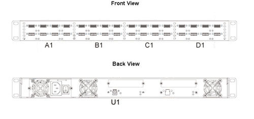 U3-32U3BC01-16 USB 3.0 16-port HUB which compliant with Battery Charging