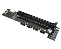 QIP4X-PCIE16XB03 Internal PCIe x16 bifurcation riser card